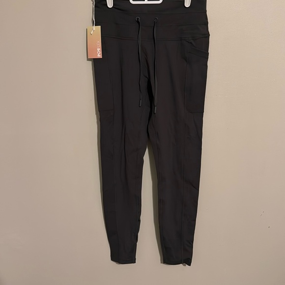 POPFLEX | Pants & Jumpsuits | Pop Flex Drawstring Tights | Poshmark